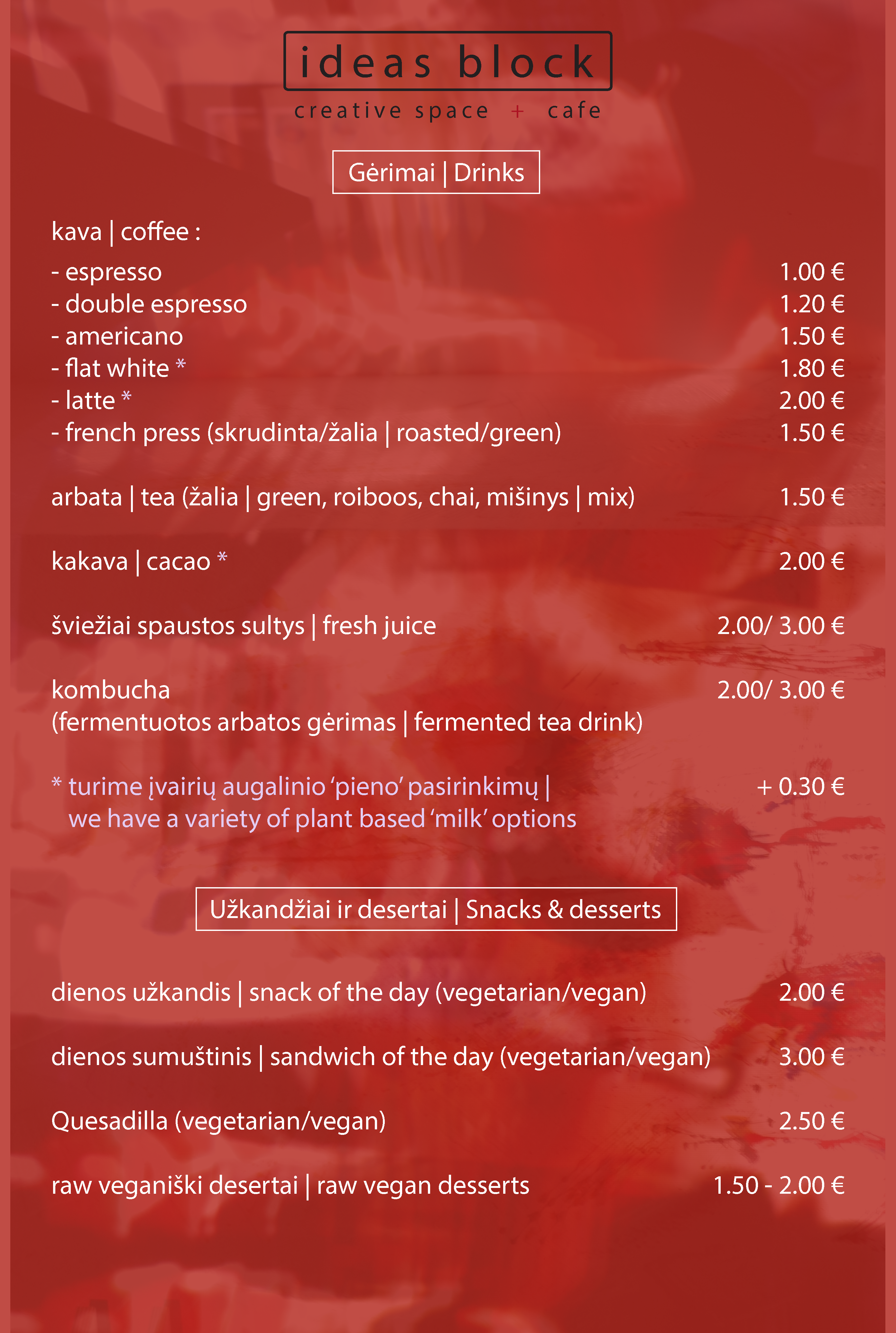 Ideas Block Menu – Ideas Block